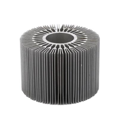 China Black Anodized Aluminium Heatsink Profile for Windows and Doors Shengxin 6063 T5 for sale