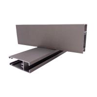 China 6000 Series Extrusion Aluminum Alloy Silver Anodizing Offices Desk Aluminum Profiles for sale