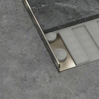 China Round Shape Tile Corner Trim Aluminium with Customized Color and Precision Cutting for sale