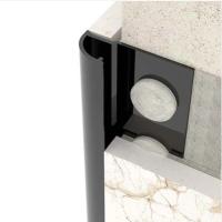 China Round Shape Tile Corner Trim Aluminium with Customized Color and Precision Cutting for sale