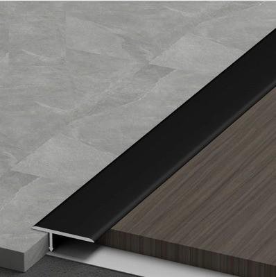 China Standard GB5237-2008 Aluminum T Profile Tile Trim For Wall Floor T Shape Tile Trims for sale