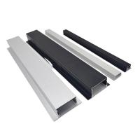 China Shengxin Silver White Green Red Yellow Skirting Line Aluminum Trim Profile for Floor Trim Tile Decoration for sale