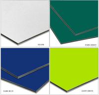 China Customized Colors Aluminum Alloy Door Material ACP Wall Panels for Exterior Application for sale