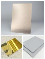 China Customized Colors Aluminum Alloy Door Material ACP Wall Panels for Exterior Application for sale