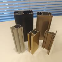 China High Tolerance Customized T5 T6 6063 Aluminum Profile for Wardrobe in Various Colors for sale