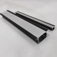 China Aluminum Alloy Door Material Super Slim Recessed Profile for LED Strip Light 3m Length for sale