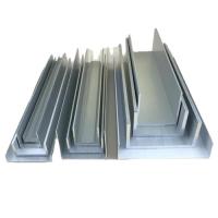 China Customized Silver Decoration Trim Slot Aluminum Channel with Welding Processing Service for sale