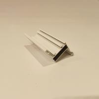 China Customized T-Profile Aluminium Extrusion Profile for Wardrobe Doors Meet GB Standard for sale