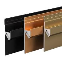 China Polymer Door Type Furniture Wardrobe Cabinet Led Aluminium Extrusion Linear Lighting for sale