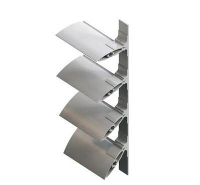 China Custom Size Aluminium Shutters Windows Sand Blasted Aluminium Door with Powder Coating for sale