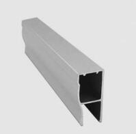 China Aluminium Profiles for Mexico Bathroom Doors Silver Anodizing White Powder Coating for sale