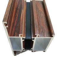 China 6063 T5 Aluminium Extrusion Profiles for Window Frames Powder Coating and Anodizing for sale