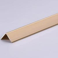 China Powder Coating Aluminum Profile T Channel Transition Metal Tile Trim for Renovation for sale