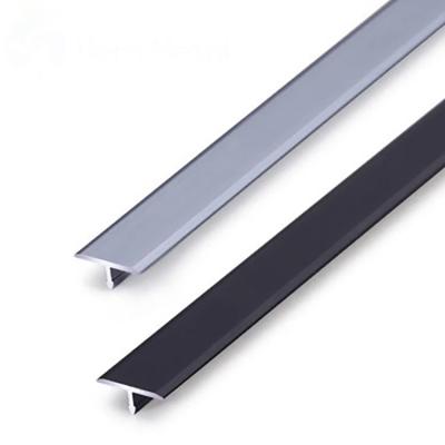 China 6063 T5 Customized Aluminum Profile For Stretch Ceilings Transition Decoration Strip for sale