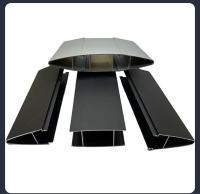 China Anhui Shengxin Aluminum Sun Shade Profiles for Building Construction Windows and Doors for sale