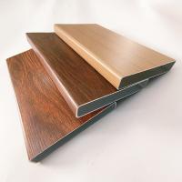 China Customized Cutting for 3D Wood Aluminium Profiles in Window Door and Facade Solutions for sale