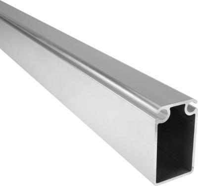 China LED Strip Compatible Aluminium Profile for Awning Rail Verchromt and Grade 6000 Series for sale