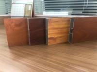 China Anhui Shengxin T-Profile Window Frame with Customized Thickness and Wood Grain Finish for sale
