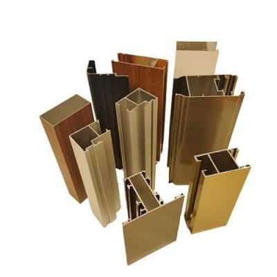 China Sliding Door and Window Aluminium Profile Grade 6000 Series with Decoiling Processing for sale