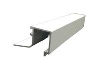 China 6000 Series Grade Customized Thickness Wardrobe Aluminum Profiles Extrusion Process for sale