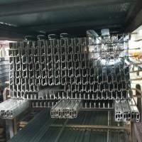 China U Shape Extrusion Aluminum C Channel Track Profiles Custom Polishing for Shower Room for sale