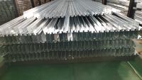 China U Shape Extrusion Aluminum C Channel Track Profiles Custom Polishing for Shower Room for sale
