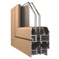 China Anodized Aluminum Extrusion for Glass Door Type of Exterior Aluminum Doors and Frames for sale