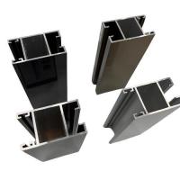 China Side Opening Glass Door Anodized Aluminium Extrusion Profiles for Peru Chile Bolivia for sale