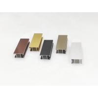 China Side Opening Glass Door Anodized Aluminium Extrusion Profiles for Peru Chile Bolivia for sale