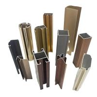 China Side Opening Glass Door Anodized Aluminium Extrusion Profiles for Peru Chile Bolivia for sale