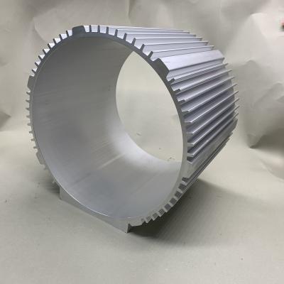 China GB5237.1-2008 Standard Side Opening Cnc Machines Aluminium Parts for Railway Motor Housing for sale