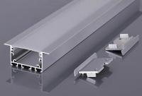 China Anhui Shengxin OEM Aluminum Extrusions Profiles Led Strip Channel Light with Diffuser for sale