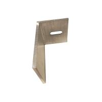 China EN-AW6063 Grade Angle Aluminium Customized for Single and Double Fixing Brackets for sale