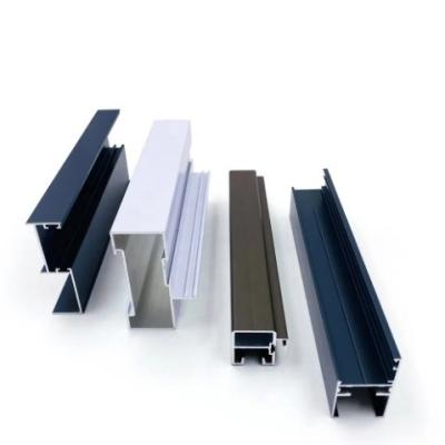 China 6063 Mill Finish Aluminum Profile for Custom Aluminum Door Frame in Customized Color for sale