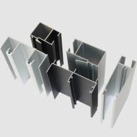 China Powder Coating Anodizing Wood Grain Profile Aluminum for Window Door in South America for sale