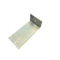 China Square Anodized Aluminium 90 Degree L Shape Bracket for Outdoor Facade Construction for sale