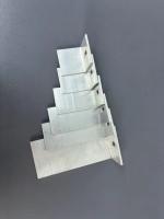 China Square Anodized Aluminium 90 Degree L Shape Bracket for Outdoor Facade Construction for sale
