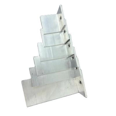 China Temper T3-T8 Shengxin Aluminium L Angle Stone Fitting Bracket for Granite Marble Travertine Cladding for sale