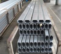 China Customized 0.30mm Thickness Tent Keder Aluminum Profiles Custom Extrusion Profile for sale