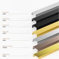 China U Profiles 5.8-6.0M Length Aluminum Braces for Milling Service in Interior Decoration for sale
