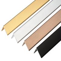 China 6063/6061/6005/6060 T5/T6 Golden Anodized Aluminium Profile for Bathroom Decoration for sale