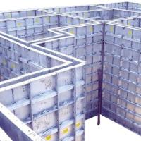 China SHENGXIN 6063-T5 Aluminum Frame Aluminium Slab Formwork for Courtyard Concrete Mould for sale
