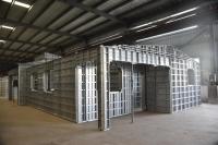 China SHENGXIN 6063-T5 Aluminum Frame Aluminium Slab Formwork for Courtyard Concrete Mould for sale