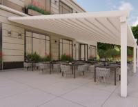 China Aluminum Alloy Door Material Durable Powder Coating for Customized Pergola Profiles for sale