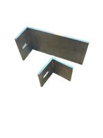 China Customized OEM Aluminum Extrusions Profiles Silver Anodizing Corner Bar L Shape Profile for sale