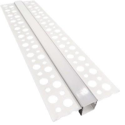 China Anodized Alu Channel for Customized Ceiling Bar Lighting Strips in Plaster Walls for sale