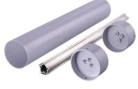 China Anodized Alu Channel for Customized Ceiling Bar Lighting Strips in Plaster Walls for sale
