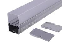 China Anodized Alu Channel for Customized Ceiling Bar Lighting Strips in Plaster Walls for sale