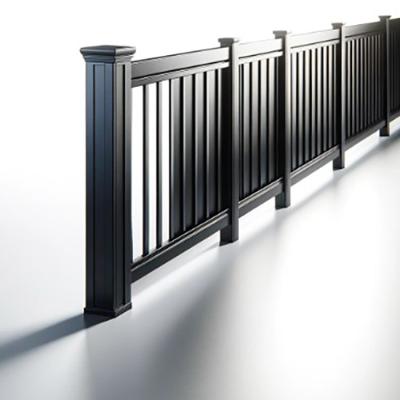 China Aluminum Fences in Modern Design Combining Customization and Durability with 6063 T5 for sale