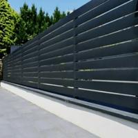 China 5.8-6.0M Length Customized 6063-T5 Powder Coating Aluminium Picket Fence for UK for sale